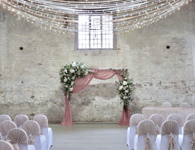 Silver birch wedding arch (frame only) - Inspired Hire