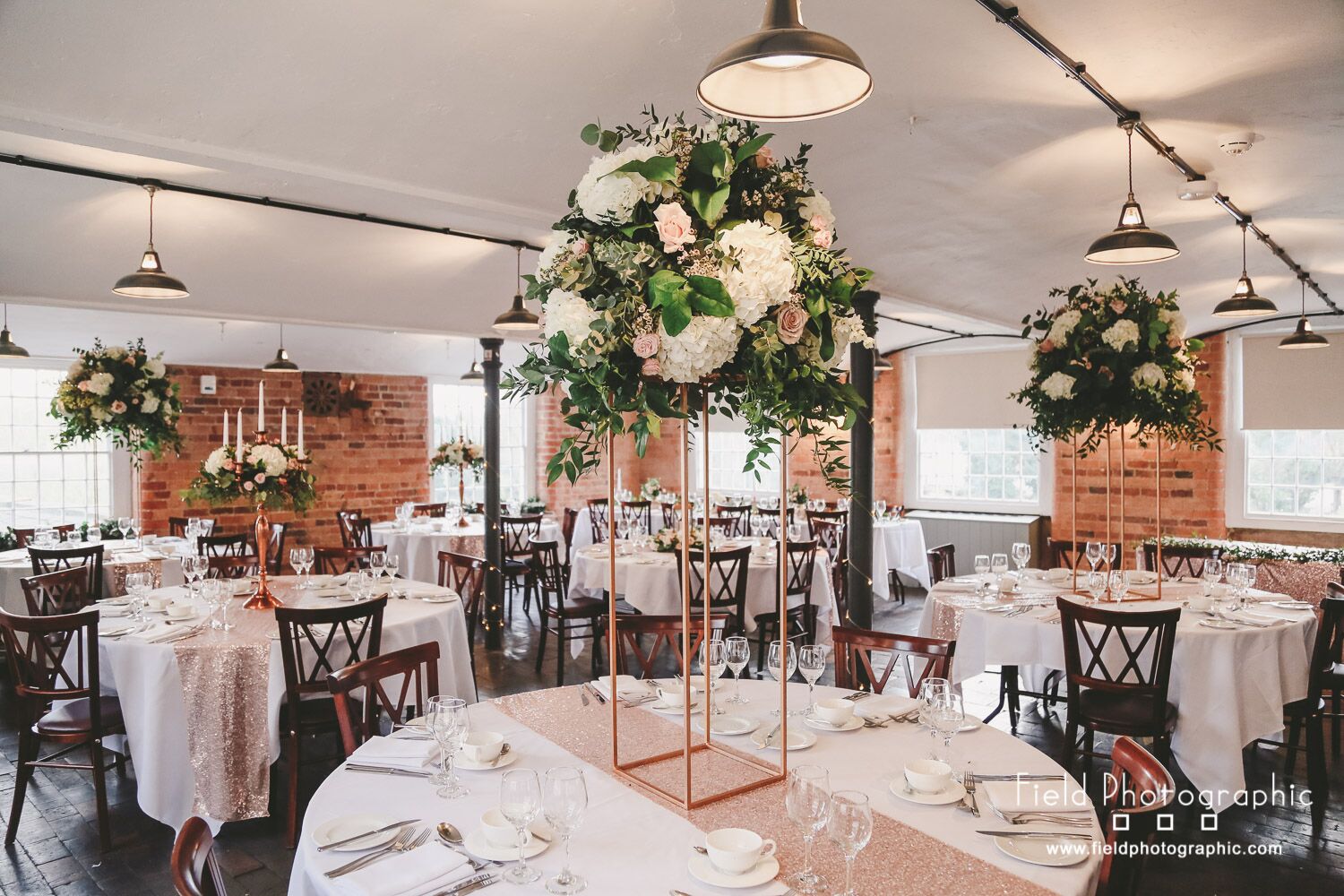 Geometric riser stands - Inspired Hire