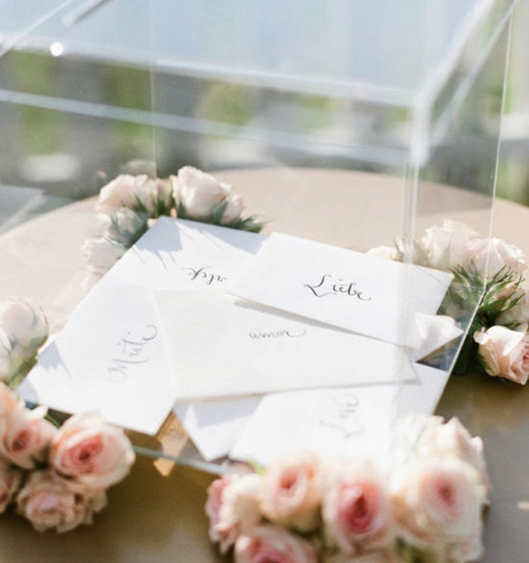 Acrylic Post Box - Inspired Hire